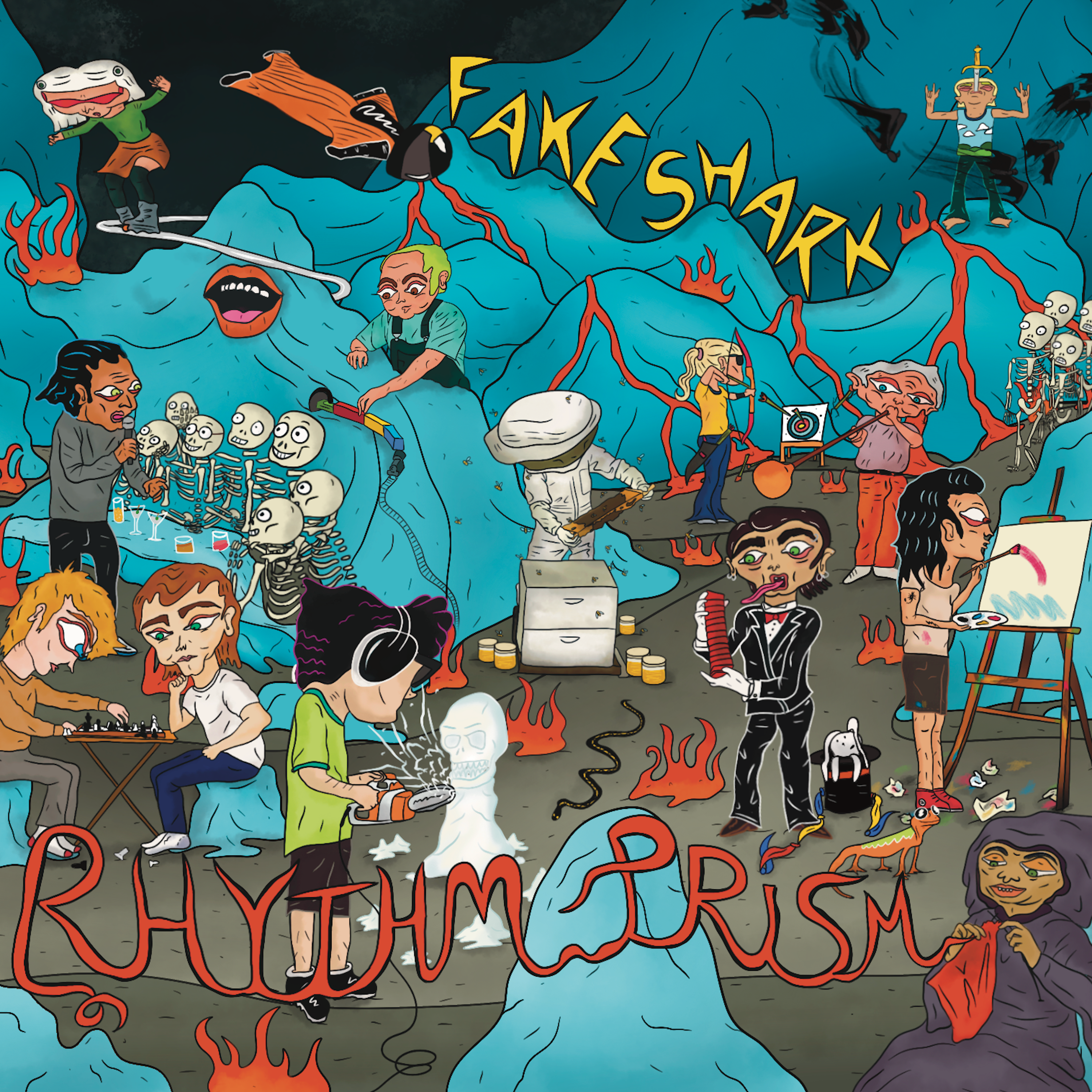 Fake Shark - Rhythm Prism (CD) | Light Organ Records – 604 Shop